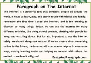 Paragraph on The Internet (100, 150, 200, 250 And 300 words)