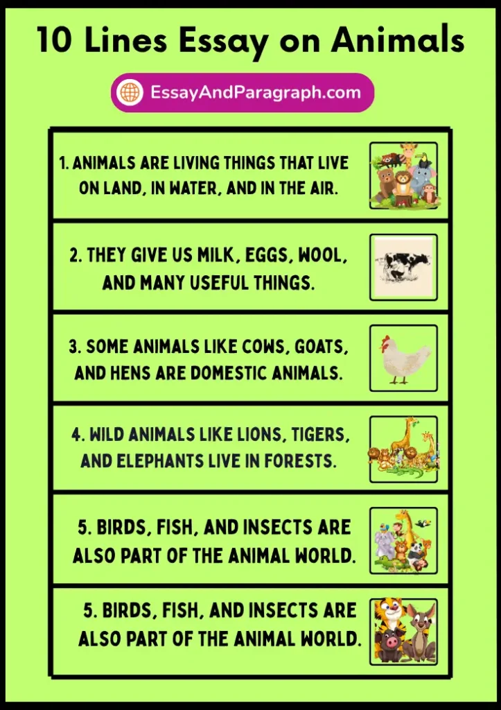 Best Essay About Animals in English - EssayandParagraph.com